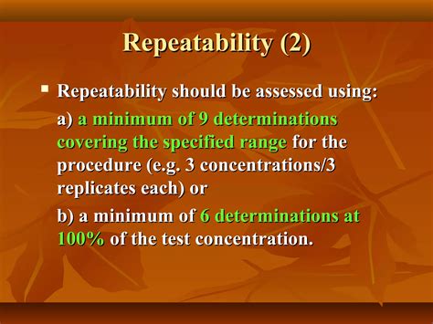 Analytical Method Validation Ppt