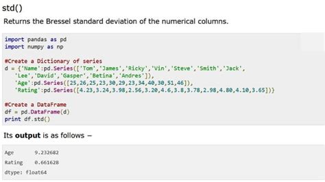 Python Pandas Library Pptx Programming Languages Computing