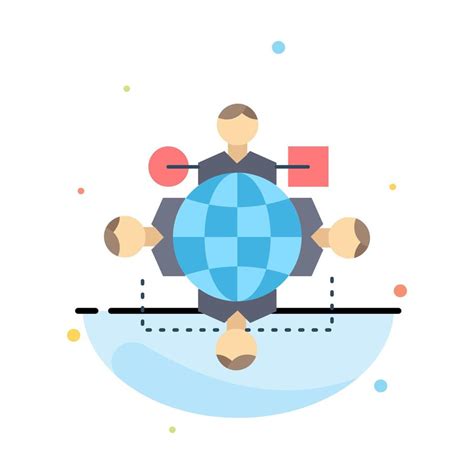 function instruction logic operation meeting flat color icon vector 14871176 vector art at vecteezy