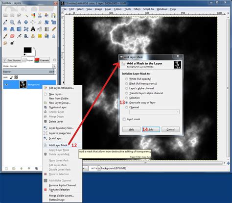 Clown Fish Cafe How To Create Lightning Bolts With GIMP