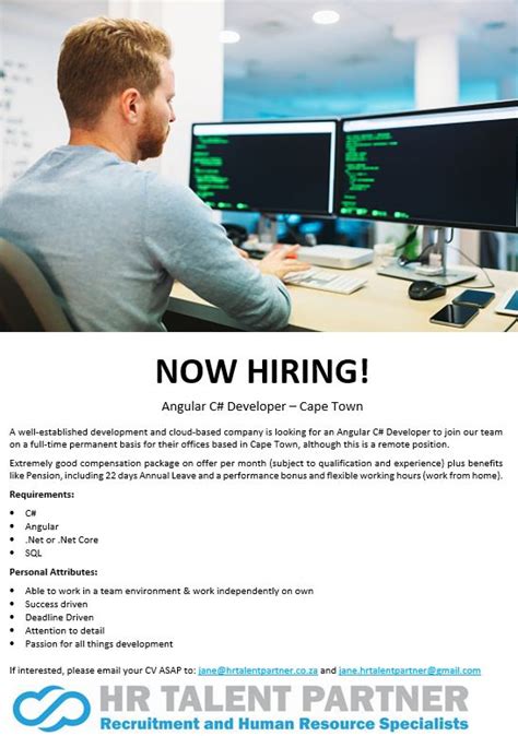 Hr Talent Partner Sa On Linkedin Angulardeveloper Developerjobs