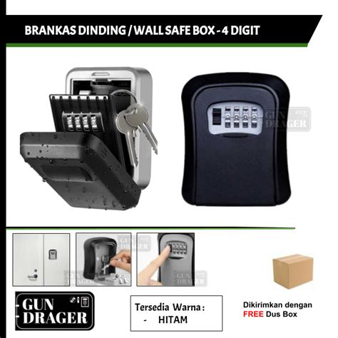 Jual Brankas Dinding 4 Digit Password Wall Safe Box 4 Digit Password