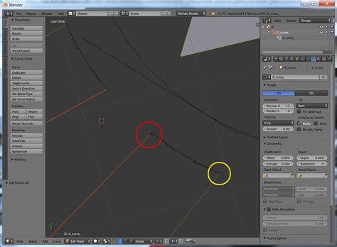 Combining Curve Segments 2 By Rickyblender Modeling Blender Artists Community