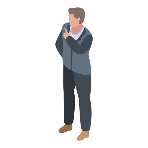 investment trader icon isometric style 15911890 vector art at vecteezy