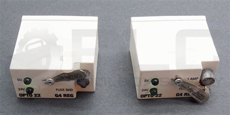 Lot Of 2 Opto 22 G4 Reg Brick Power Regulation Module 5 24v 1a Plc