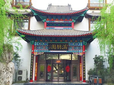 大型古建门楼，牌坊，定制 九江市庐亭园林民宿木屋 古建长廊凉亭厂家