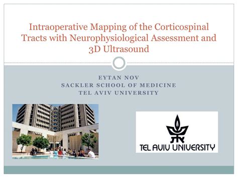 Ppt Intraoperative Mapping Of The Corticospinal Tracts With