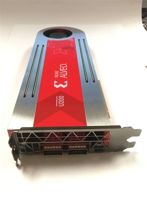 Xilinx Alveo U200 Data Center Accelerator Card A U200 A64g With Active Cooling Ebay