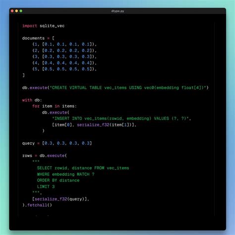 Ai Sqlite Embedding Llms Mohssine Serraji 🚀