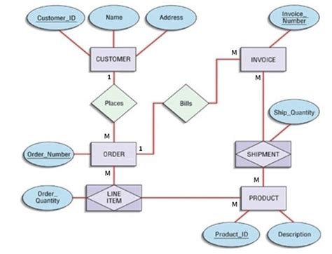 erd of the bookstore entities