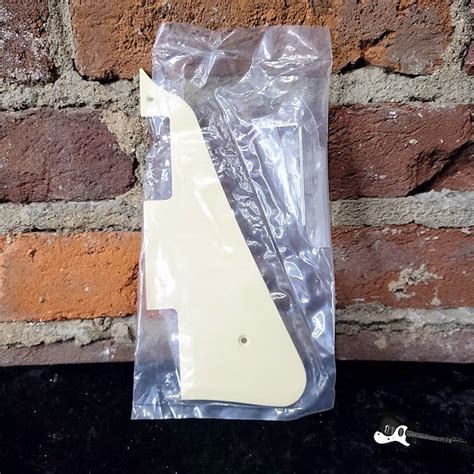 Gibson Custom Shop Les Paul Pickguard White Reverb