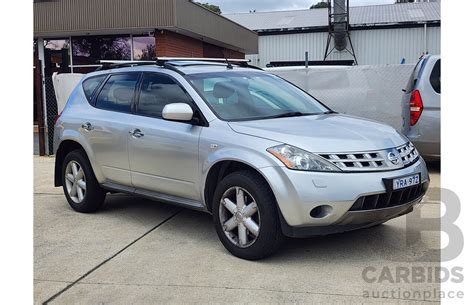 52006 Nissan Murano Ti Z50 4d Lot 1647354 Carbids