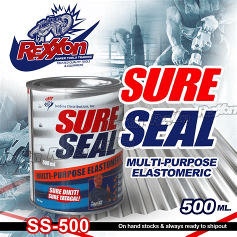 Sure Seal 500ml Multi Purpose Elastomeric Sealant Roof Sealant Ss 500 Rexxon Power Tools