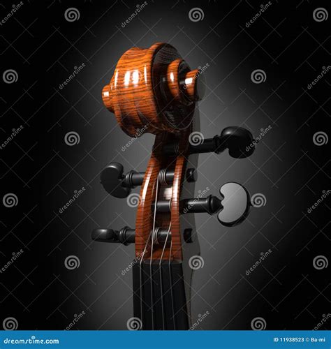Violin Scroll Stock Illustration Illustration Of String 11938523