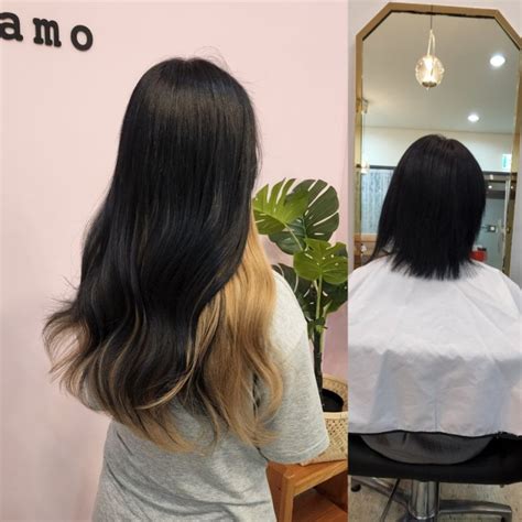 투톤붙임머리옴브레붙임머리시크릿투톤붙임머리 네이버 블로그