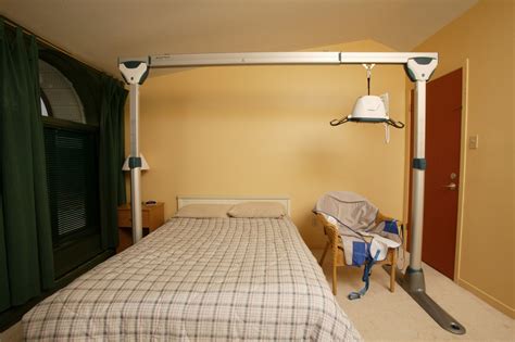 Ceiling Mounted Rail System For Handicap Movement Epicserg