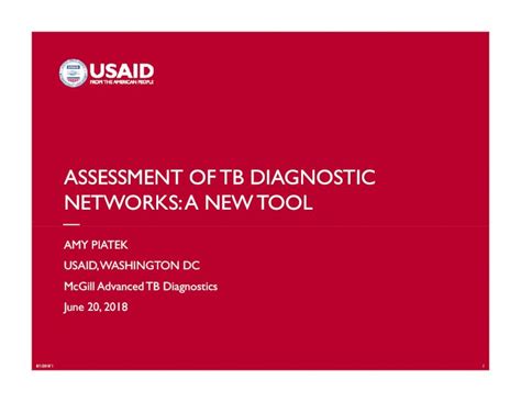 Pdf Assessment Of Tb Diagnostic Networks A New Tool€¦ · Diagnostic