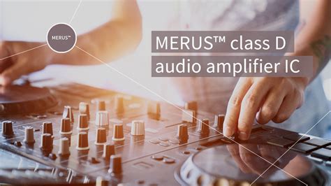 Infineon Announces Partner Ecosystem For Latest Merus Multilevel Class D Audio Amplifier