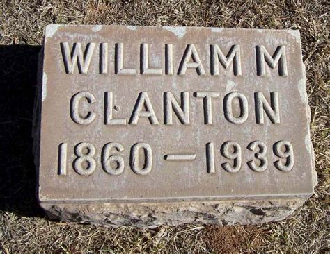 William M Clanton 1860 1939 Find A Grave Memorial