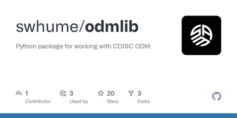Github Swhume Odmlib Python Package For Working With Cdisc Odm