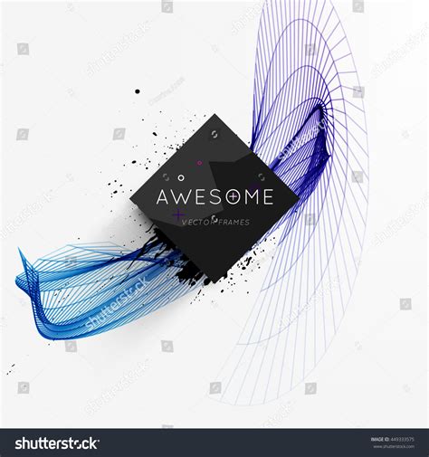 Geometric Vector Background Triangles Pattern Business Stock Vector Royalty Free 449333575