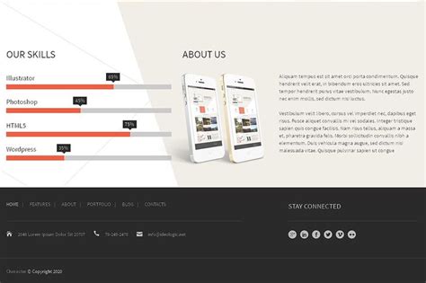 Character Bootstrap Template