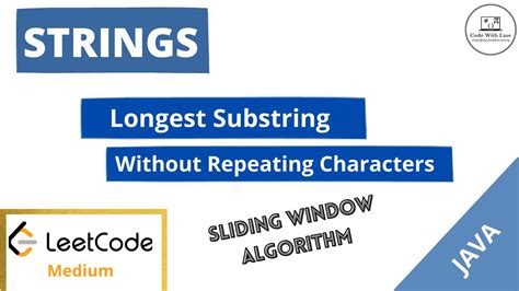 Longest Substring Without Repeating Characters Brute Force Optimal