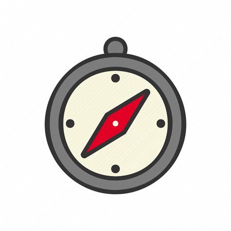 Map And Travel Compass Icon Download On Iconfinder