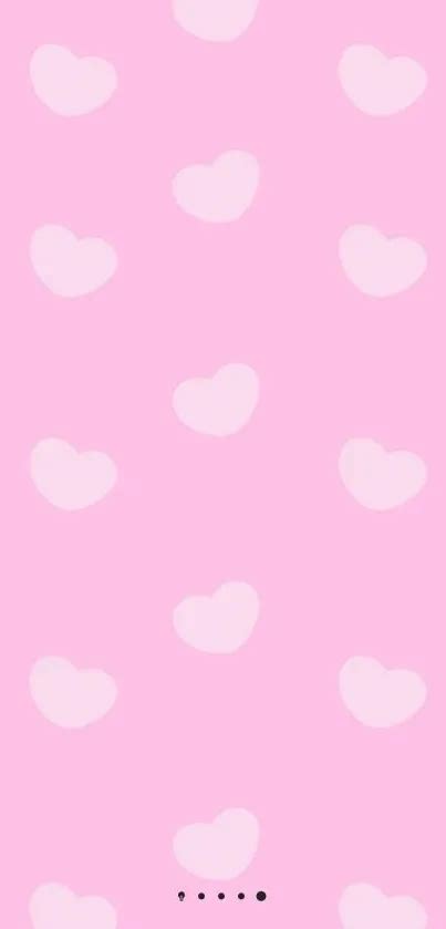 Cute Pink Heart Wallpaper Free Download