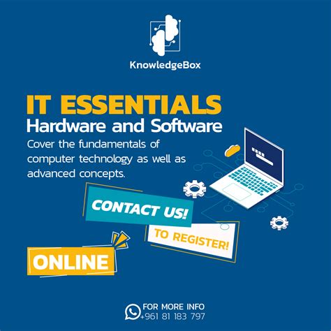Knowledgebox Me It Essentials Is The Use Of Hardware