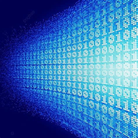 Binary Code Technology Abstract Vibrant Color Computer Software Vector Technology Abstract
