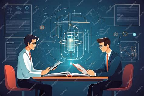 Premium Photo Students Studying The Potential Applications Of Quantum