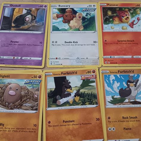 Set Of 6 Pokémon Cards Plus A Bonus Diglett Depop