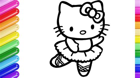 10 Hello Kitty Coloring Pages Ballerina Coloring Craze