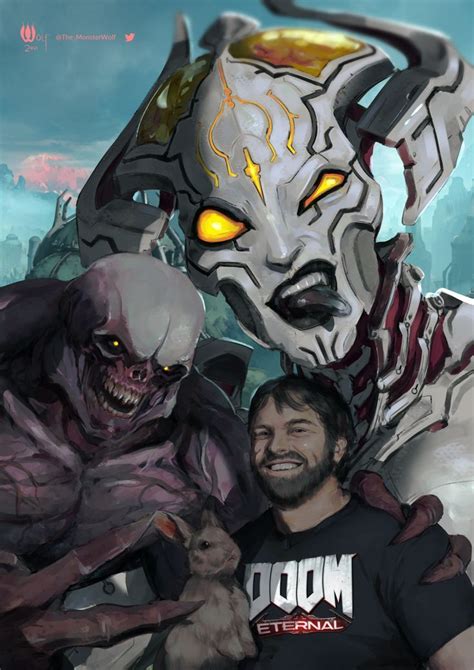 Doom Eternal Fan Art Милые рисунки Забавные картинки Фан арт