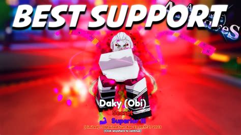 Showcasing New Evolved Daky Obi Is Insanely Strong Support Unit In Anime Adventures Update 12 5