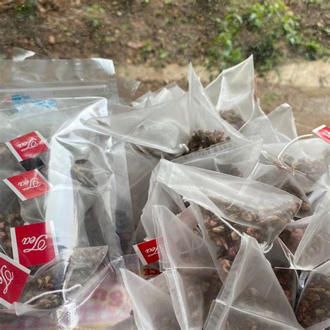 ชาดอกพีช ดอกพีชอบแห้ง ชาดอกไม้รุ่นซองชาสามเหลี่ยม คัดเกรดสุดพรีเมียม พร้อมส่ง Winner Winner