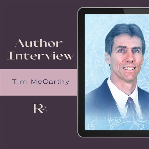 Author Interview With Tim Mccarthy
