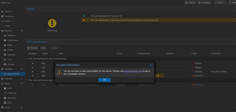 GitHub Thethink3r Proxmox Remove No Subscription Message