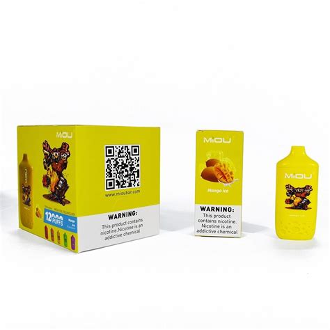 New Released Authentic Miou 12000 Puffs Electronic Cigarette Lio Boom