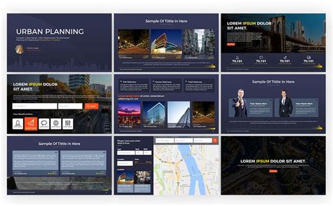 Urban Planning Presentation PowerPoint Template