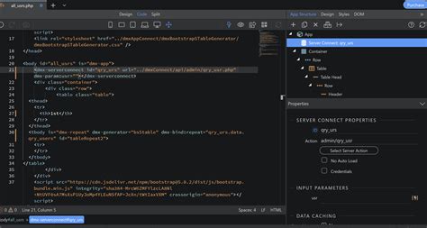bootstrap 5 table generator first attempt database manager