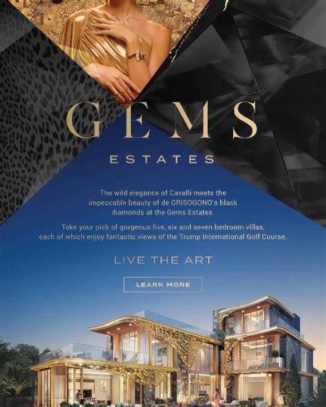 Gems Estates De Damac By Cavalli X De Grisogono Duba Star Immo