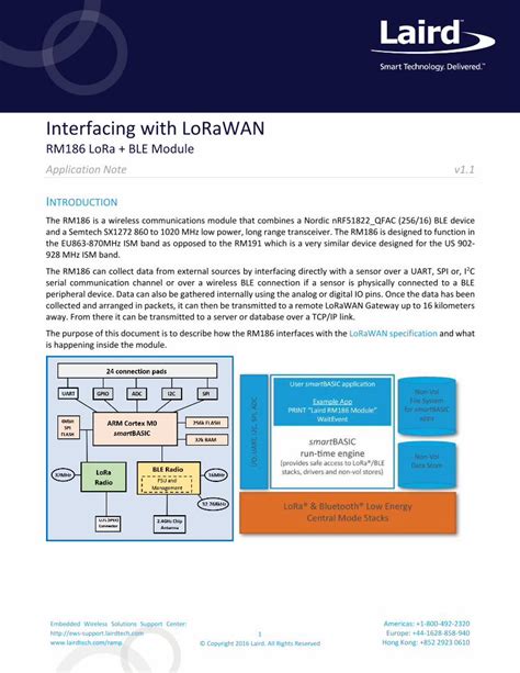 PDF Interfacing With LoRaWAN LairdTechcdn Lairdtech Com Home Brandworld Files Interfacing