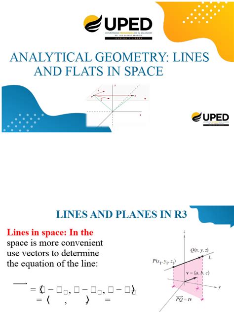 P2 Class 5 Analytical Geometry Lines And Planes In 3d Pdf Line