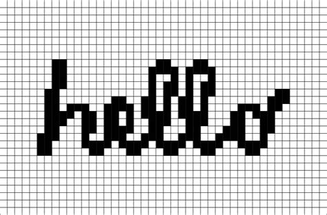 Love Pixel Art Pattern