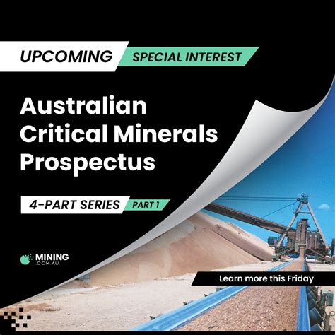 Au On Linkedin Miningcomau Mininginsights Miningeducation Australiancriticalminerals
