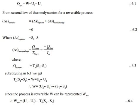 Power Equation Thermodynamics