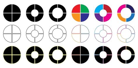 Circle Four Quadrants Royalty Free Photos And Stock Images Shutterstock
