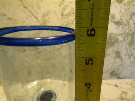 Hand Blown Stemmed Wineparfait Glasses Squared Bottom 11 Pieces K